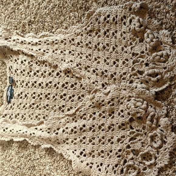 One Step Ahead | Jackets & Coats | Vintage One Step Up Hand Knitted ...